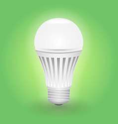 Economical led light bulb save energy lamp Vector Image