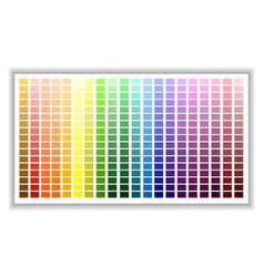 Blue 100 color shades Royalty Free Vector Image