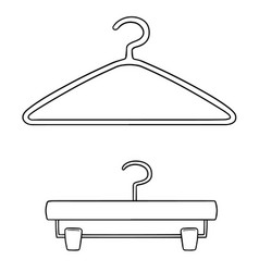 Set wall hooks Royalty Free Vector Image - VectorStock