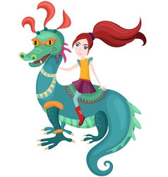 Dragon slayer Royalty Free Vector Image - VectorStock