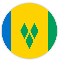 Simple round flag Royalty Free Vector Image - VectorStock