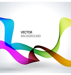 Bright vibrant color abstract background design Vector Image