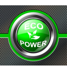 Color power button Royalty Free Vector Image - VectorStock