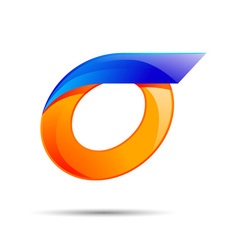 Orange logo design Royalty Free Vector Image - VectorStock