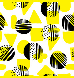 Abstract bubbles dynamic fluid seamless pattern Vector Image