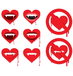 Detailed drawing of a human heart in retro style Vector Image