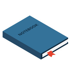 Isometric book icon Royalty Free Vector Image - VectorStock