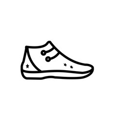 Shoes care logo design Royalty Free Vector Image