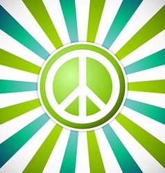 Peace sign Royalty Free Vector Image - VectorStock