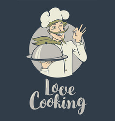 Coffee shop menu with a couple in love Royalty Free Vector