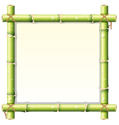 Nature background design with bamboo Royalty Free Vector