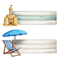 Fantasy castle sand sandcastle Royalty Free Vector Image
