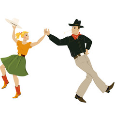 Folk dance people Royalty Free Vector Image - VectorStock