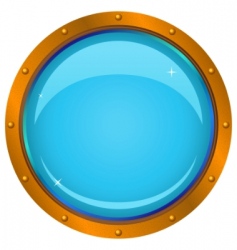 Window porthole Royalty Free Vector Image - VectorStock