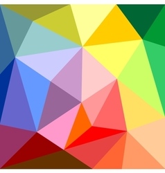 Peridot Yellow Abstract Low Polygon Background Vector Image