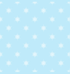 Falling snow circle frame seamless pattern Vector Image