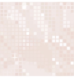 Pale square mosaic effect Royalty Free Vector Image