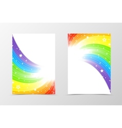 Rainbow background Royalty Free Vector Image - VectorStock