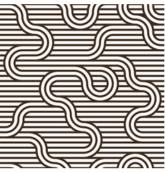 Netting geometric seamless patterns Royalty Free Vector