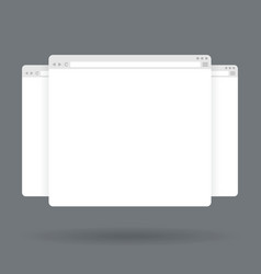 Flat browser window with code Royalty Free Vector Image