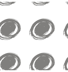 Round stroke seamless pattern Textile grunge Vector Image