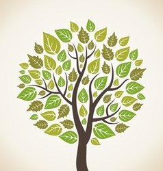Wood tree Royalty Free Vector Image - VectorStock