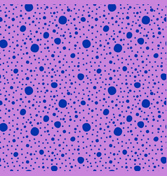 Colorful seamless polka dot pattern - retro Vector Image
