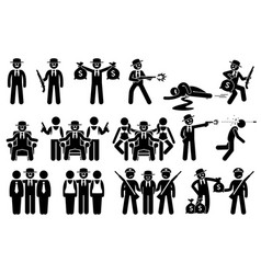 Gangster Royalty Free Vector Image - VectorStock