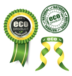 Eco label Royalty Free Vector Image - VectorStock