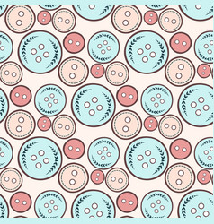 Craft seamless pattern Royalty Free Vector Image