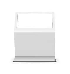 Digital touch screen mockup Royalty Free Vector Image