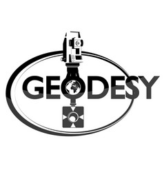 Geodesy symbol Royalty Free Vector Image - VectorStock