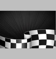 Black racing background Royalty Free Vector Image