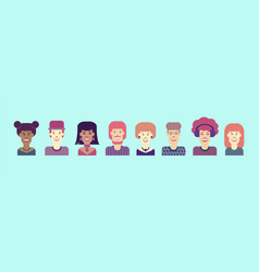 Young people 3d Royalty Free Vector Image - VectorStock