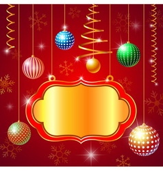 Celebration background template with confetti and Vector Image