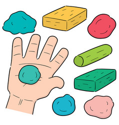 Set yoyo Royalty Free Vector Image - VectorStock