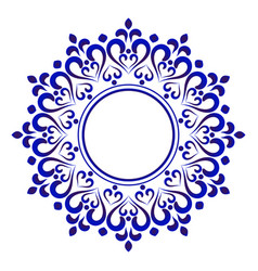 Beautiful round design Royalty Free Vector Image