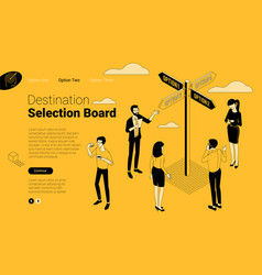Concept for effective solution Royalty Free Vector Image