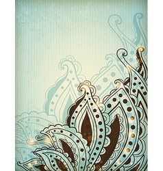 Abstract hand drawn blue background Royalty Free Vector