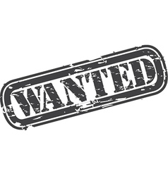 Wanted Stamp Royalty Free Vector Image - VectorStock