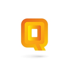 Letter q mosaic logo icon design template elements
