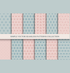 Colorful square seamless geometric pattern Vector Image