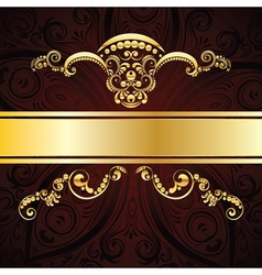 Red Decorative Background Royalty Free Vector Image