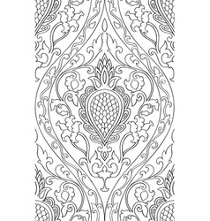 Decorative seamless lace pattern - lace art Vector Image