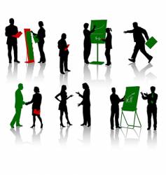 Business people set Royalty Free Vector Image - VectorStock