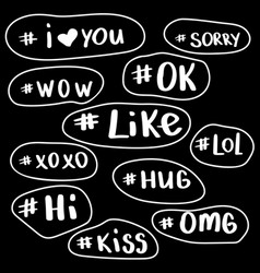 Spotify social media icons Royalty Free Vector Image