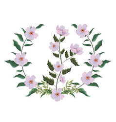 Spring floral frame Royalty Free Vector Image - VectorStock