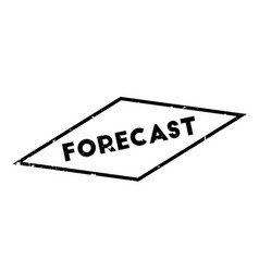 Forecast rubber stamp Royalty Free Vector Image