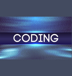 Round icon program code structure html Royalty Free Vector