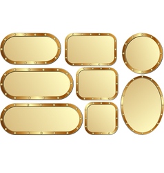 Plaque Royalty Free Vector Image - VectorStock